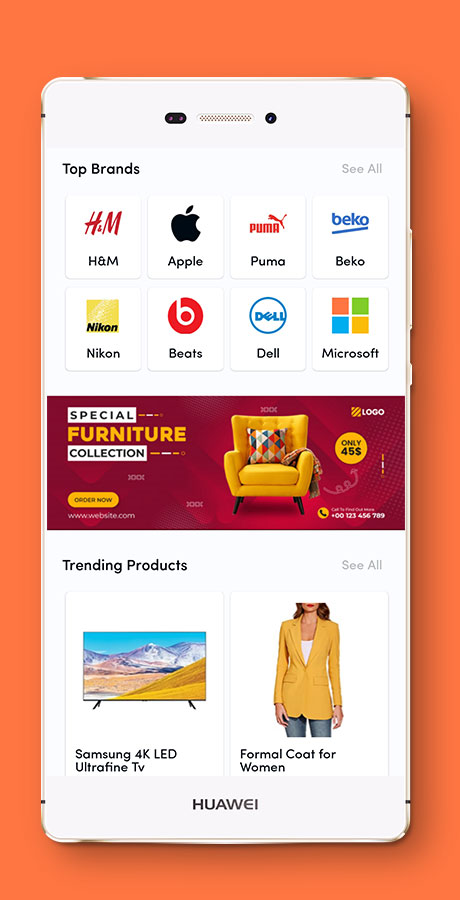 Shoppy Ecommerce App Template by AndroSolution | CodeCanyon